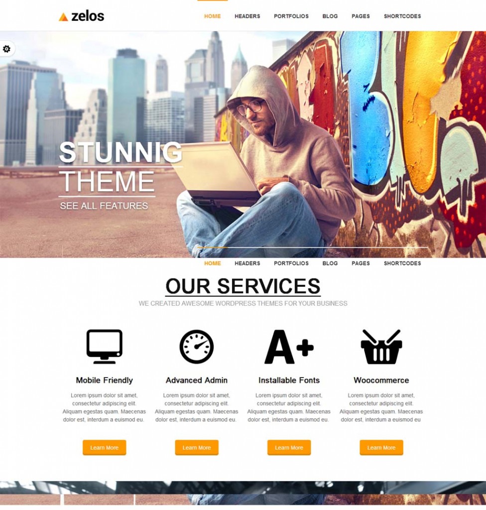 Awesome Responsive Business WordPress Themes – WordPress Mojo